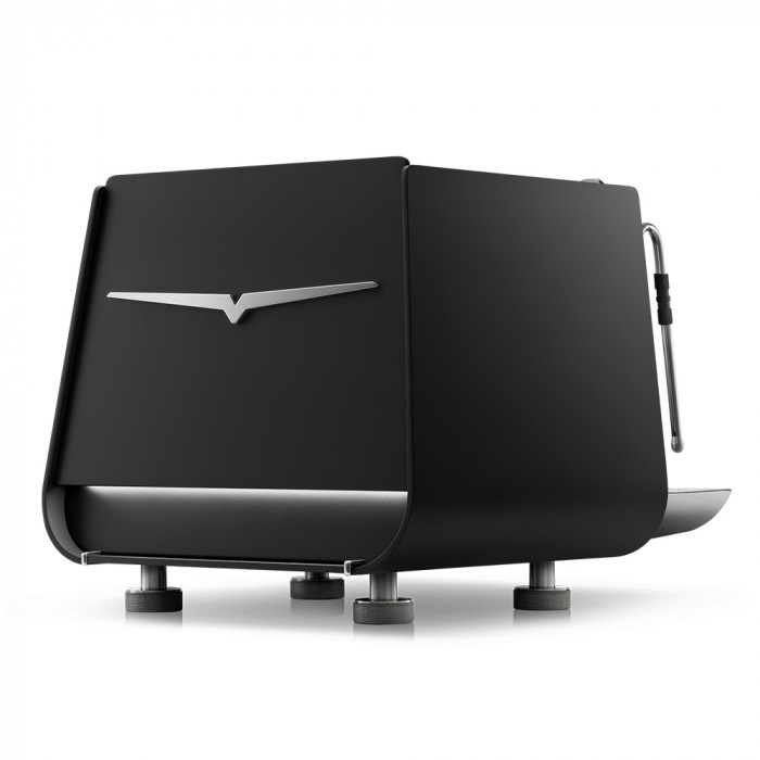 Victoria Arduino E1 Prima Mattschwarz + Atom Schwarz | Caffè Italia