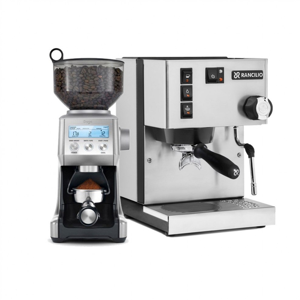 Rancilio Silvia V6 E 2020 & Sage the Smart Grinder™ Pro | Caffè Italia